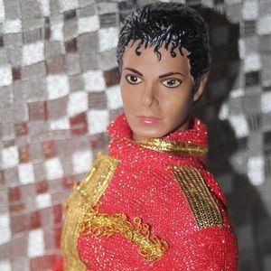 Barbie | Other | Vintage Michael Jackson Dressed Barbie Doll | Poshmark